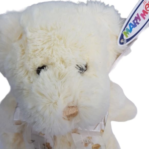 Mary Meyer | Toys | Mary Meyer White Teddy Bear 5 Miss Mia Stuffed ...